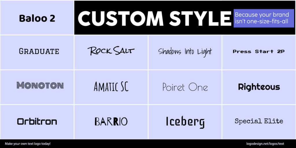 Typography in Logos: How to Choose the Right Fonts