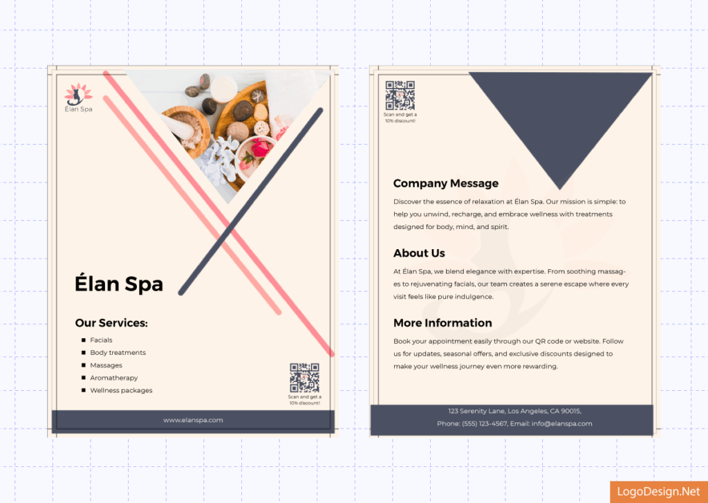 Élan Spa’s Expo Success with LogoDesign.Net’s QR Code Generator