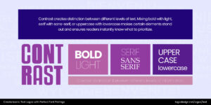 How to Pair Fonts in Logo and Brand Design Effectively