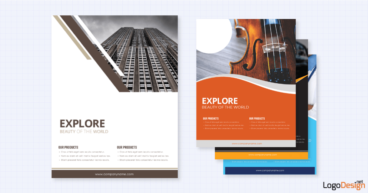 Free Flyer Maker | Online Flyer Design | LogoDesign.Net
