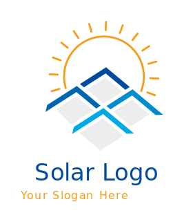 350+ Solar Logos | Free Solar Panel Logo Maker | LogoDesign