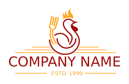 Free Chicken Restaurant Logo Maker | 1000s Chicken Restaurant Logos ...