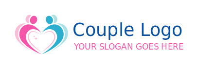 Attractive Couple Logos | Lovers Logo Maker | LogoDesign.net