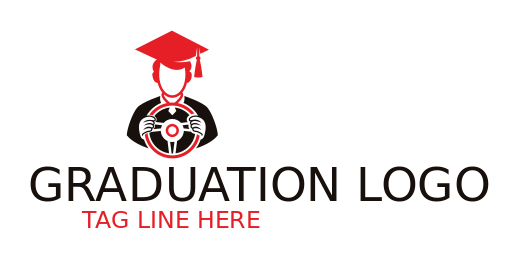 Great Graduation Cap Logos | DIY Logo Online | LogoDesign.net