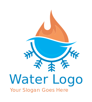 Refreshing Water Logos | Water Bottle Logo Designs | LogoDesign