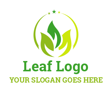 Best Leaf Logos | Leaf Logo Design Template | LogoDesign.net