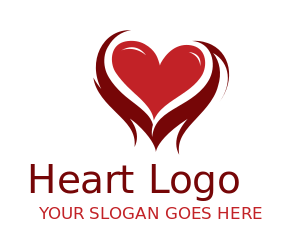 Discover Heart Logos | Do-it-yourself Heart Logo | LogoDesign.net