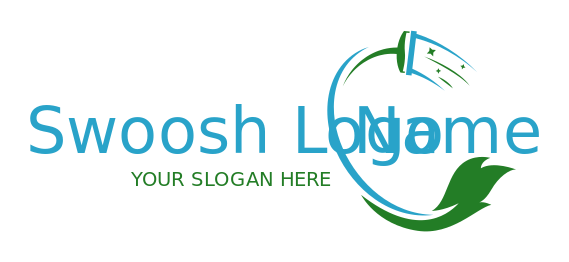 Creative Swoosh Logos | Swoosh Logo Ideas Online | LogoDesign