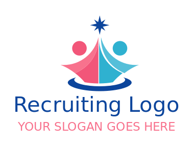 300+ Recruiting Logos | Free Recruitment Logo Maker | LogoDesign.net