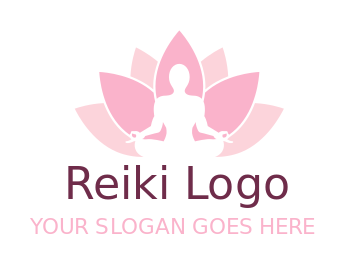 Free Reiki Logo Creator | Meditation Logos | LogoDesign.net