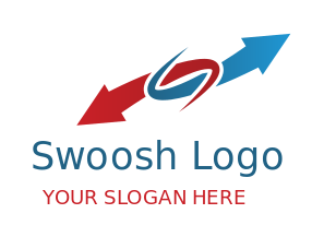 Creative Swoosh Logos | Swoosh Logo Ideas Online | LogoDesign