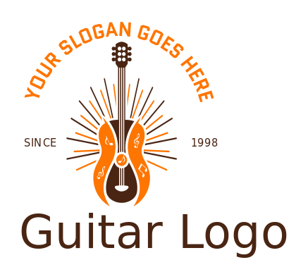 300+ Guitarist Logos | Free Electric Guitar Logo Maker