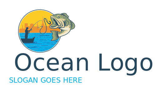 Make Ocean Logos | Sea Logo Maker Online | LogoDesign.net