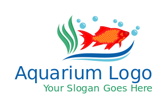 Cool Aquarium Logos | Fish Shop Logo Designer | LogoDesign.net