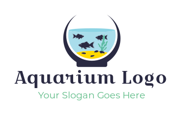 Cool Aquarium Logos | Fish Shop Logo Designer | LogoDesign.net