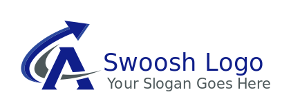 Creative Swoosh Logos | Swoosh Logo Ideas Online | LogoDesign