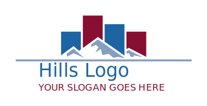 Easy Hill Logo Maker | Hills Logo Designs | LogoDesign.net