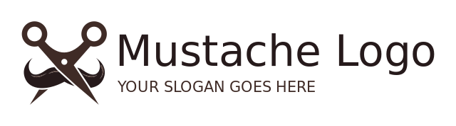 DIY Mustache Logos | Mustache Logo Templates | LogoDesign.net