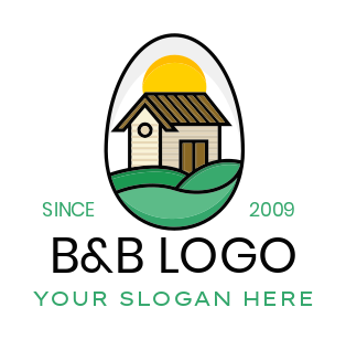 Free Bed and Breakfast Logos | Bed and Breakfast Logo Creator | LogoDesign