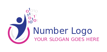 Varied Number Logos | Make a Number Logo | LogoDesign.net