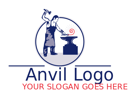 Download Anvil Logos | Design Your Own Anvil Logo | LogoDesign.net
