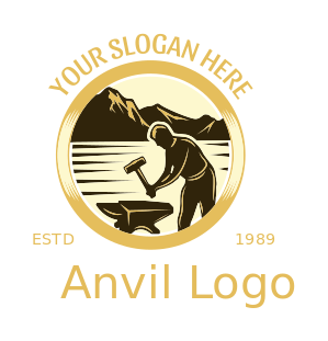 Download Anvil Logos | Design Your Own Anvil Logo | LogoDesign.net