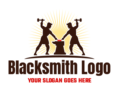 Premium Blacksmith Logos | Blacksmith Logo Maker | LgooDesign.net