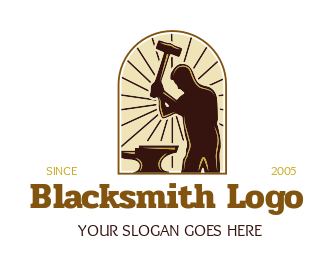 Premium Blacksmith Logos | Blacksmith Logo Maker | LgooDesign.net
