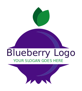 Superb Blueberry Logos | DIY Blueberry Logo Maker | LogoDesign.net