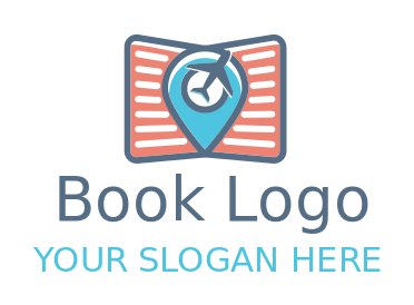 Free Book Logos | Book Logo Design Software | LogoDesign.net