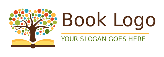 Free Book Logos | Book Logo Design Software | LogoDesign.net