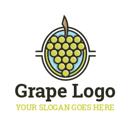 Collection of Grape Logos | Design Grape Logo Online | LogoDesign.net