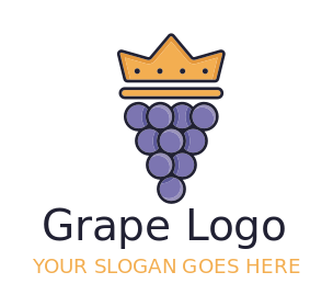 Collection of Grape Logos | Design Grape Logo Online | LogoDesign.net