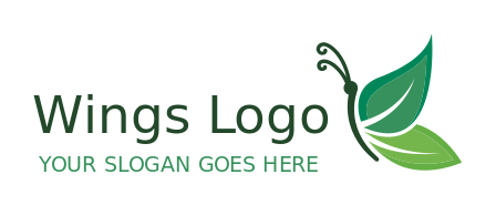 Fancy Wings Logos | Wings Logo Vectors | LogoDesign.net