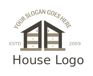 3000+ House Logos | Free House Logo Maker | LogoDesign.net