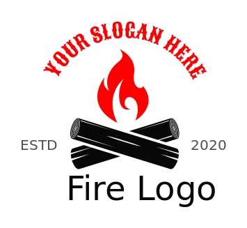DIY Fire Logos | Fire Department Logo | LogoDesign.net