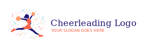 Free Cheerleader Logo Creator | Best Cheerleading Logos | LogoDesign