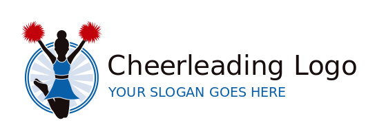 Free Cheerleader Logo Creator | Best Cheerleading Logos | LogoDesign