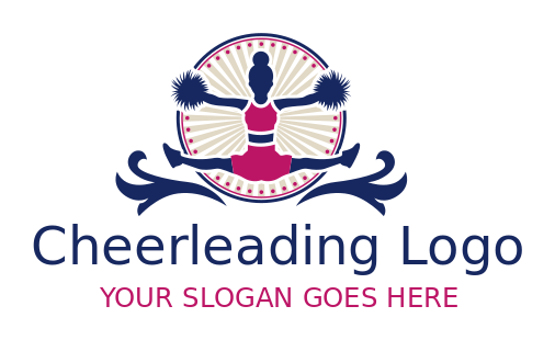 Cheerleading Logo Design