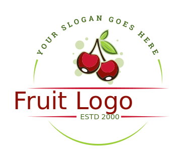 Free Fruit Shop Logos | Design a Fruit Logo | LogoDesign.net