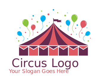 Exquisite Circus Logos | Circus Logo Creator | LogoDesign.net