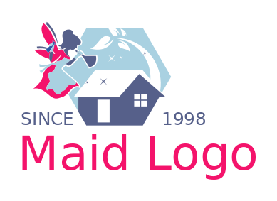 300+ Maid Logos | Free Housekeeper Logo Generator | LogoDesign.net