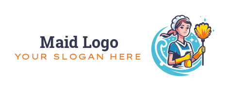 300+ Maid Logos | Free Housekeeper Logo Generator | LogoDesign.net