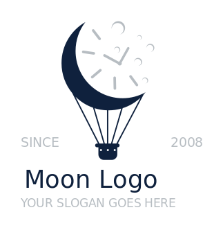 Get Moon Logos | Moon Logo Design Creator | LogoDesign.net