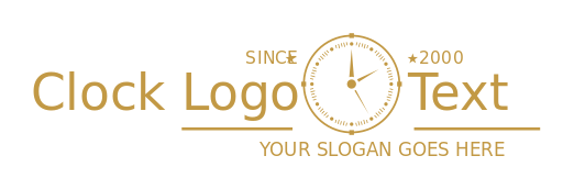 Get Clock Logos | DIY Clock Logo Generator | LogoDesign.net