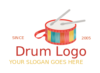 Get Drum Logos | Best Drummer Logo Creator | LogoDesign.net