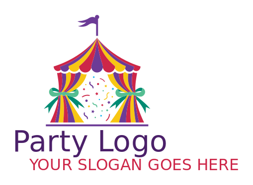 Free Party Logos | Best Party Planner Logo Templates | LogoDesign.net
