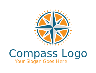 Striking Compass Logos | Compass Logo Design Ideas | LogoDesign.net