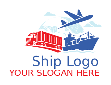 Shipping Logo Design Samples