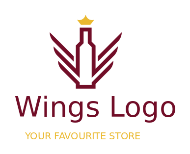 Fancy Wings Logos | Wings Logo Vectors | LogoDesign.net